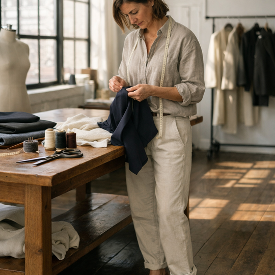 Victoria | Women’s Long Sleeve Button Front Satin Blouse – Axis Manhattan